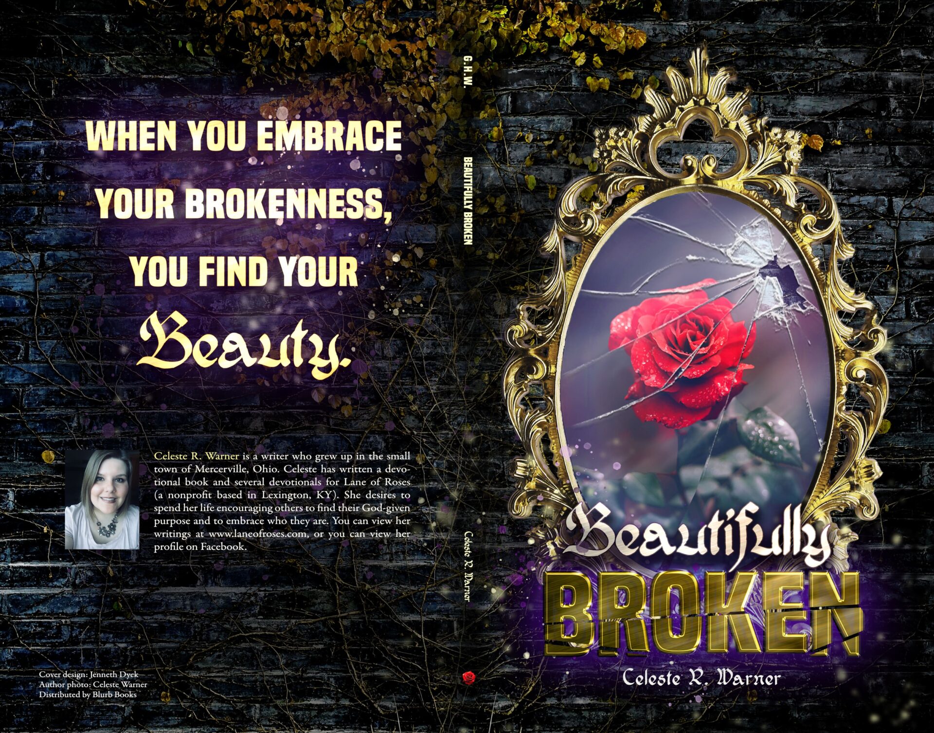 Book Design for “Beautifully Broken” - Jenneth Leed
